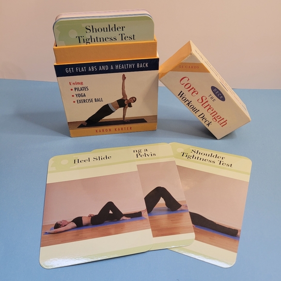 Other | Core Strength Workout Card Deck | Poshmark